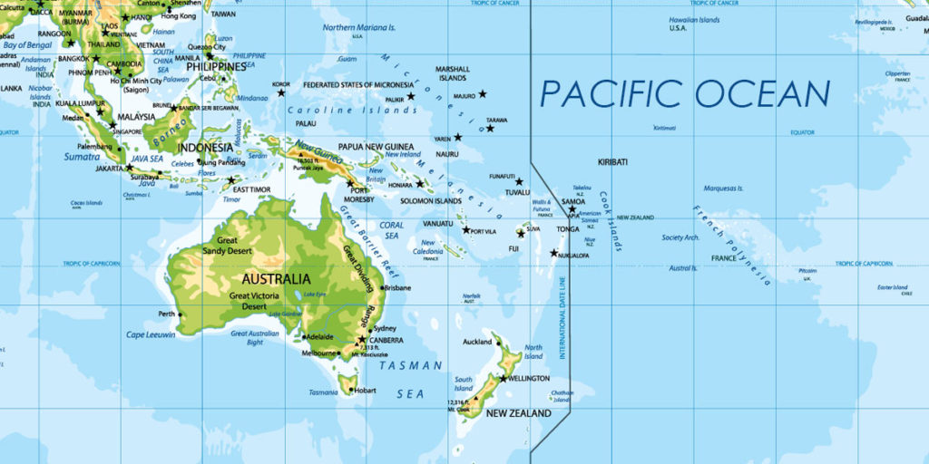 REGION MAP » Pacific Region UPCI